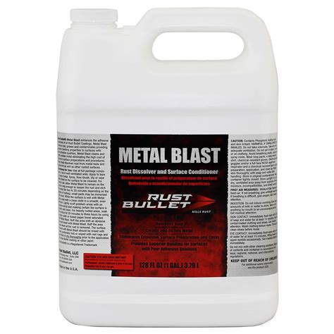 Rust Bullet Metal Blast Metal Cleaner Rust Dissolver And Rust Remover Mbg Hardwareandtools