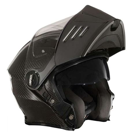 Simpson Darksome Carbon 2206 Modular Helmet Black Motostorm [en]