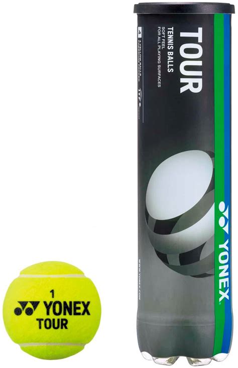 Мячи для тенниса Yonex Tour 4-Ball | TennisMaster