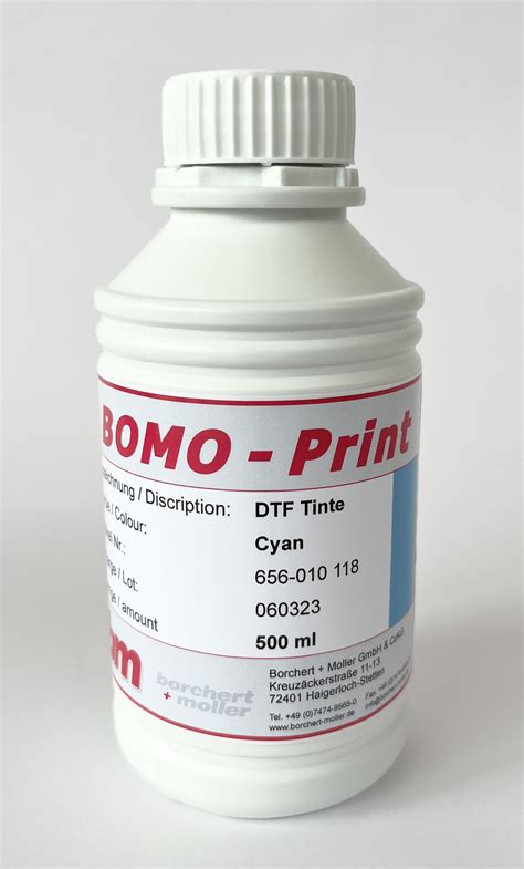 Azon Pronto Dtf Inks Dtf Zubehör Dtf Transfersystem Bomo Shop