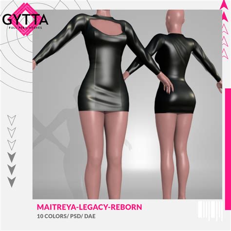 Second Life Marketplace Gytta Full Perm 2022 3 Dress