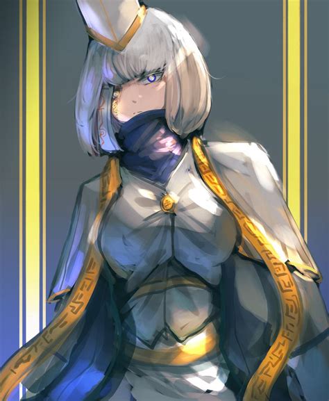 Anime Priest In Stunning Outfit