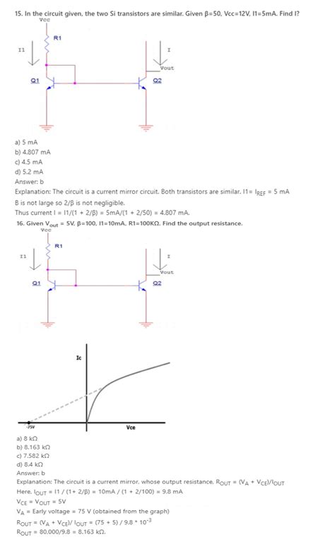MCQ S Electronic Circuits And Communication Fundamentals Last Moment Tuitions