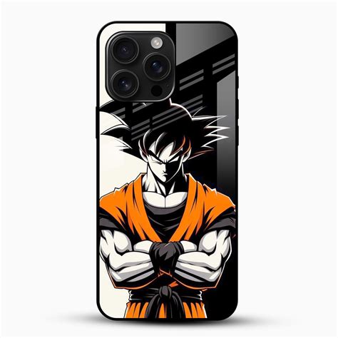 Goku Anime Glass Case Cover Stall