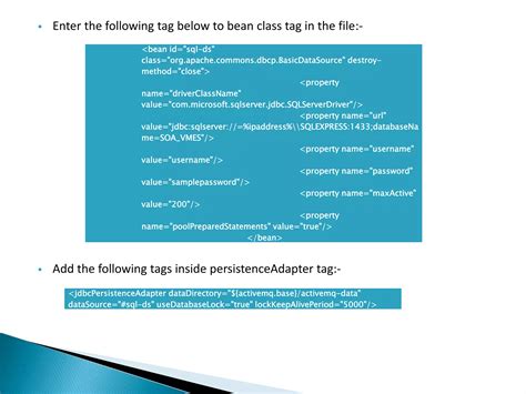 Active Mq Installation And Master Slave Setup Pptx Databases Computer Software And