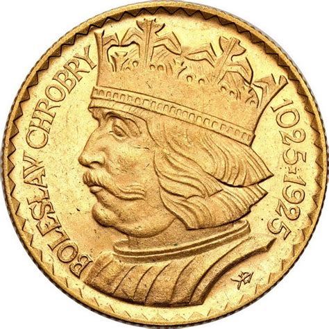 Ii Rp 10 Złotych 1925 Bolesław Chrobry PiĘkny Archiwum Niemczyk Pl