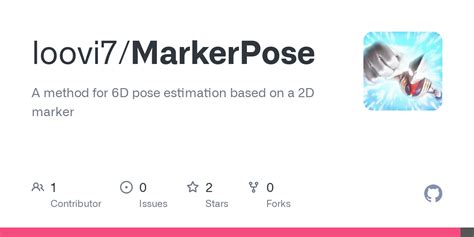 GitHub Loovi MarkerPose A Method For D Pose Estimation Based On A D Marker