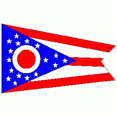 Ohio State Flag Ohio Flag Symbols Lxcm