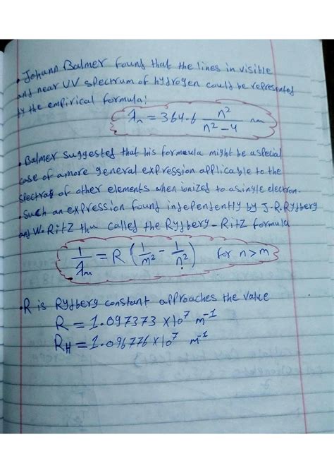 SOLUTION Line Spectra Explained And Problems Studypool