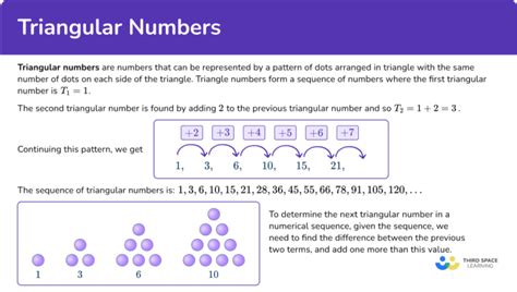 Triangular Numbers Math Steps Examples And Questions