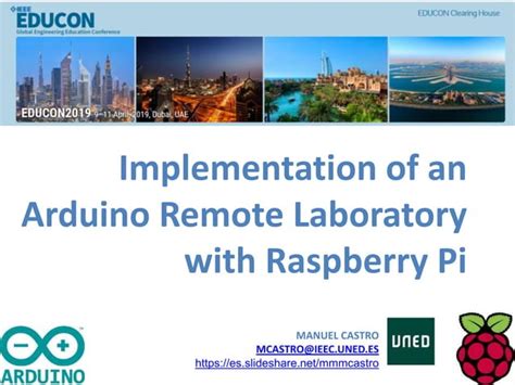 Implementation Of An Arduino Remote Laboratory With Raspberry Pi Ppt