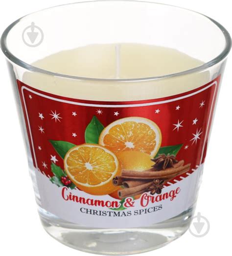 ᐉ Свічка ароматична Pako If в склі Tindra Апельсин Кориця • Краща ціна в Києві Україні • Купити