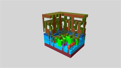 Finfet 3d Models Sketchfab