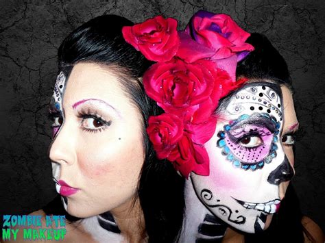 Sugar Skull Makeup Pink
