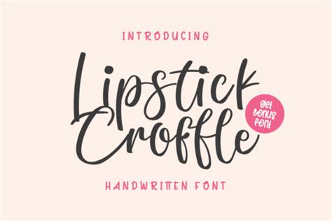 Lipstick Cursive Font