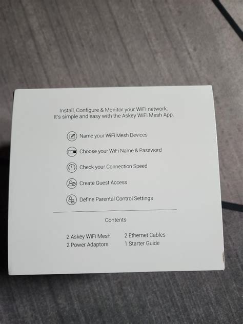 Askey Wifi Mesh Dual Pack Computers Tech Parts Accessories Networking On Carousell