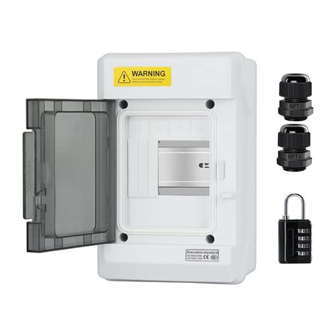 Lemotech Circuit Breaker Box Ip66 Clear Cover Power Distribution