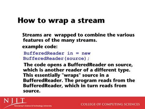 Input Output Streams Ppt