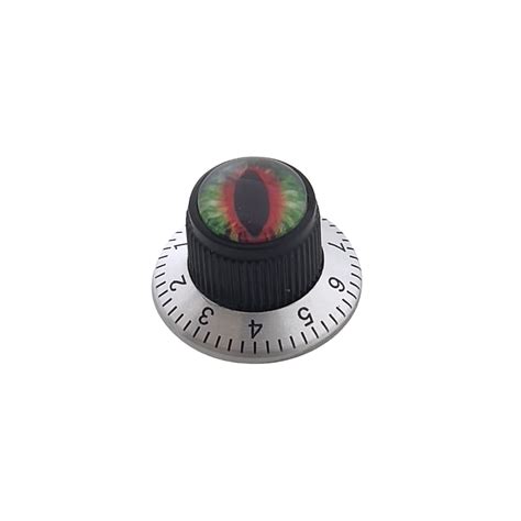 Dragon Eyes Viper Green And Red Custom Guitar Knobs Reverb