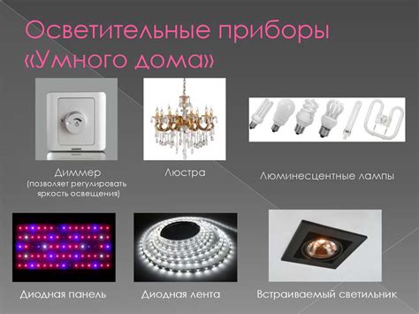Система электроснабжения и осветительные приборы «Умного дома ...