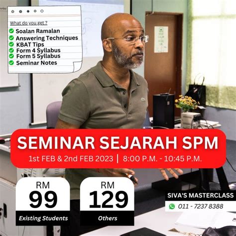5 Effective Ways To Study Sejarah SPM Last Minute Updated 2023 Siva S Masterclass
