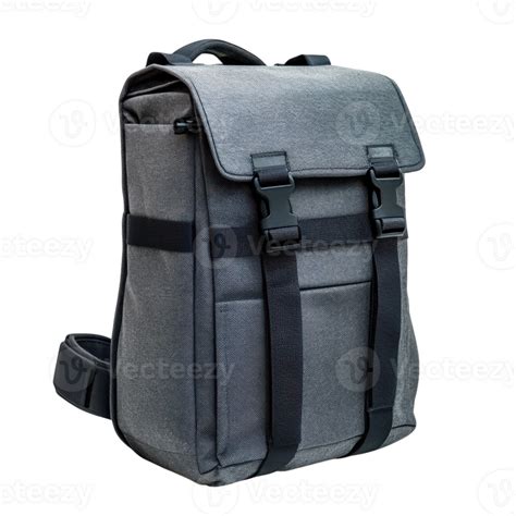 Compact Gray Travel Backpack For Adventurers And Travelers On