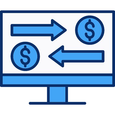 Transaction Generic Blue Icon Transaction Generic Blue Icon
