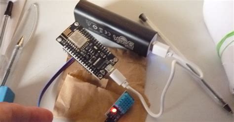 Rocky Road To Going Off Grid Finally Got 2x Nodemcu Temp Sensor Working