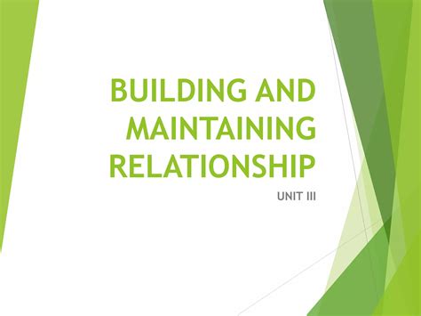 M9 Building And Maintaining Relationshippdf