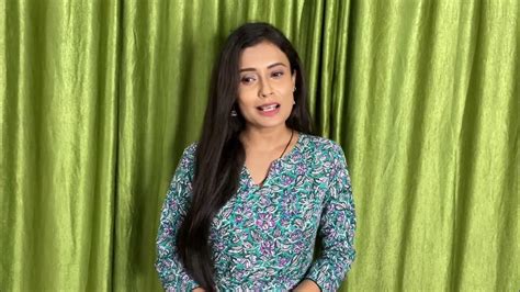 Monnieka Chowdhury Self Test As Anjali Youtube