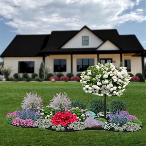 Premade Landscape Design Flower Berm Zone 5 9 Berm Berm Flower Garden Hosta Garden