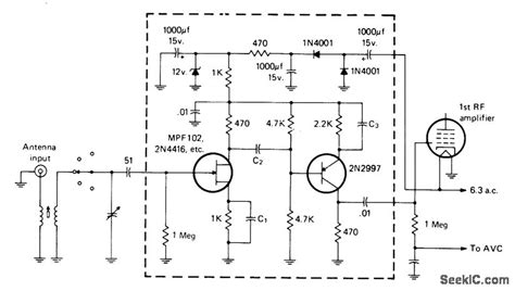 Rf Preamp Signal Processing Circuit Diagram