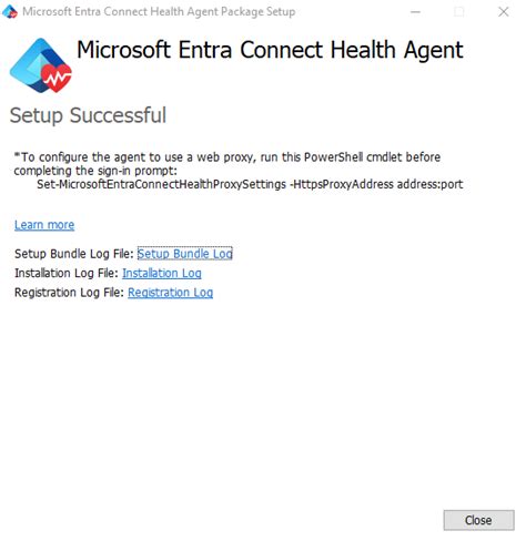 Install The Microsoft Entra Connect Health Agents In Microsoft Entra Id