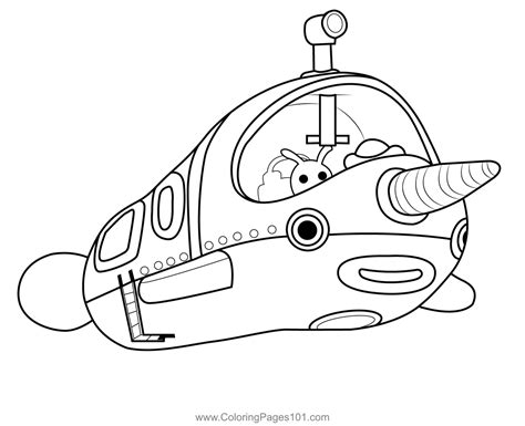 Octonauts Tweak Coloring Pages Coloring Pages