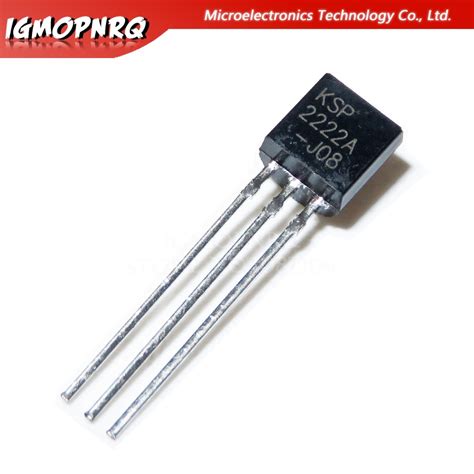 25pcs Ksp2222a Ksp2222 2222a Transistor To 92 Npn Transistor New Original Shopee Malaysia