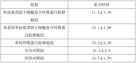 一种干细胞在制备人工皮肤中的用途的制作方法 2