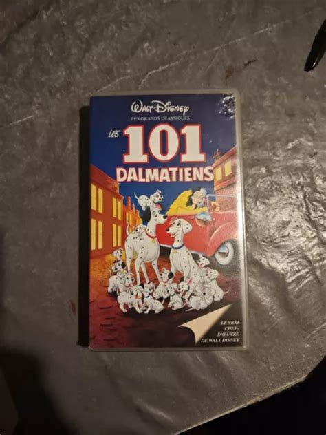 Les Dalmatiens Vhs Secam Walt Disney Vf Eur Picclick Fr