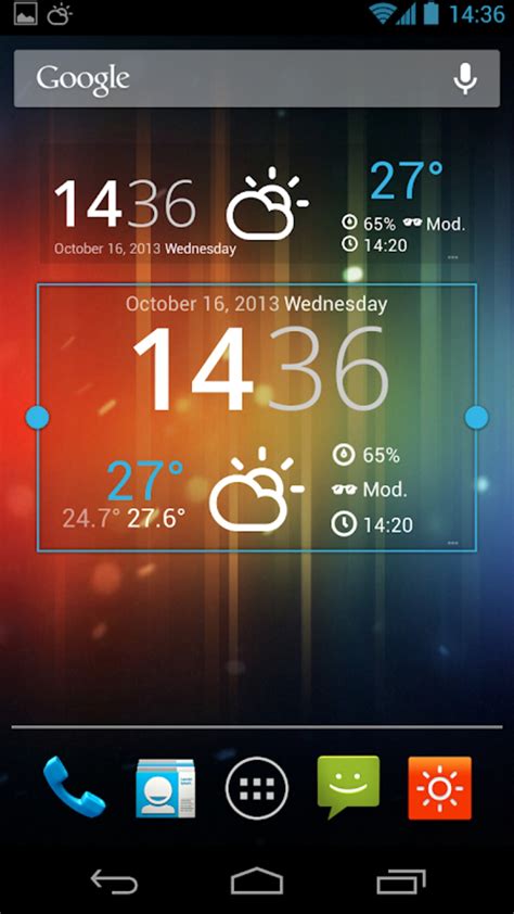 Sunny Hk Weatherandclock Widget Apk For Android Download