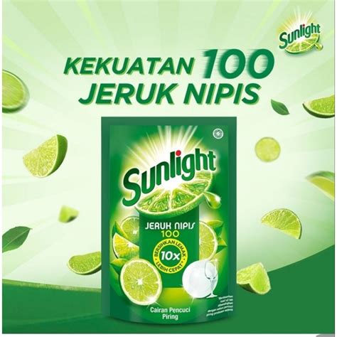 Jual Sunlight Jeruk Nipis 100 Baru 650 Ml Shopee Indonesia