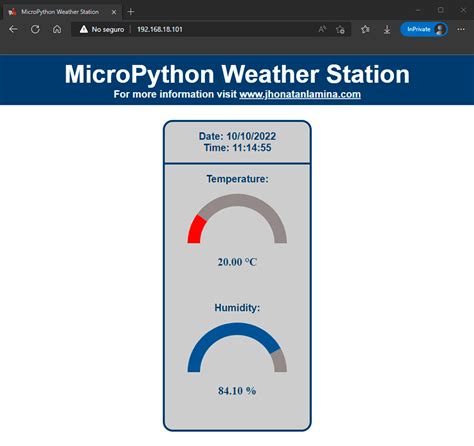 Estación Meteorológica Con Micropython Jhonatanlamiña