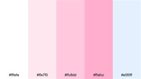 The Best 15 White Pink Color Palette Ideas For Video And Design