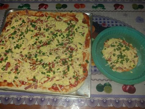 Быстрое тесто для пиццы на майонезе (+пицца) — рецепт с фото пошагово