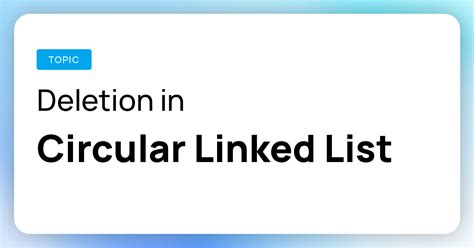 Deletion In Circular Linked List In C C And Python