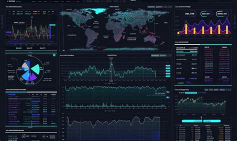 Advanced Data Analysis Dashboard On Office Computer Premium Ai Generated Image