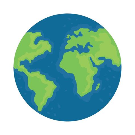 Mapa Del Planeta Tierra 10824334 Vector En Vecteezy