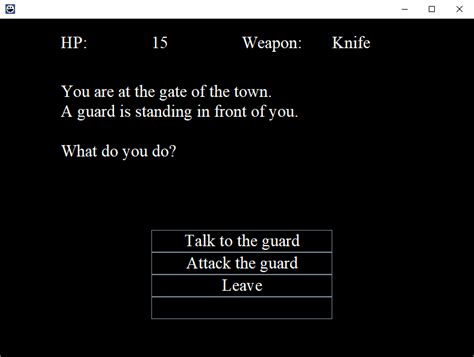 Java Code Sample Text Adventure Game With Gui For Beginner Ryisnow