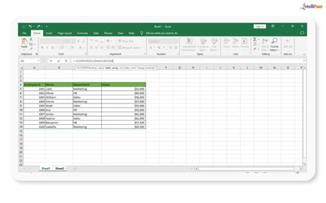 How To Use Vlookup In Excel Vlookup Formula