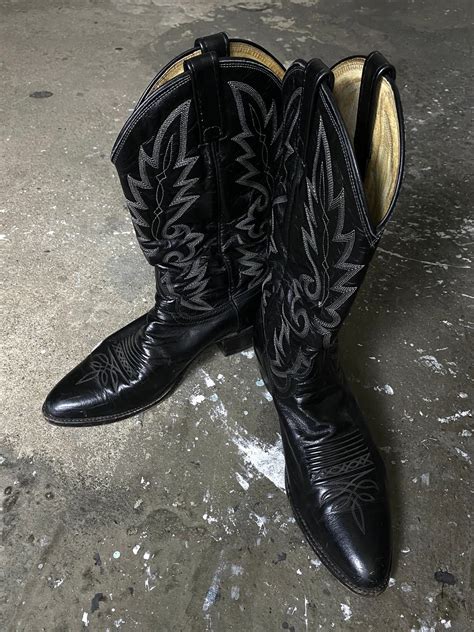 [280] 빈티지 카우보이 웨스턴 부츠 Usa Made 후루츠패밀리