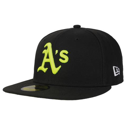 59fifty Mlb Neon Logo Athletics Cap By New Era 46 95