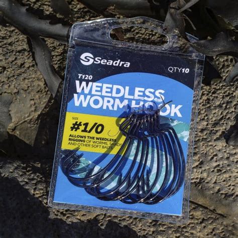 Seadra T120 Weedless Worm Hook Seadra Trade